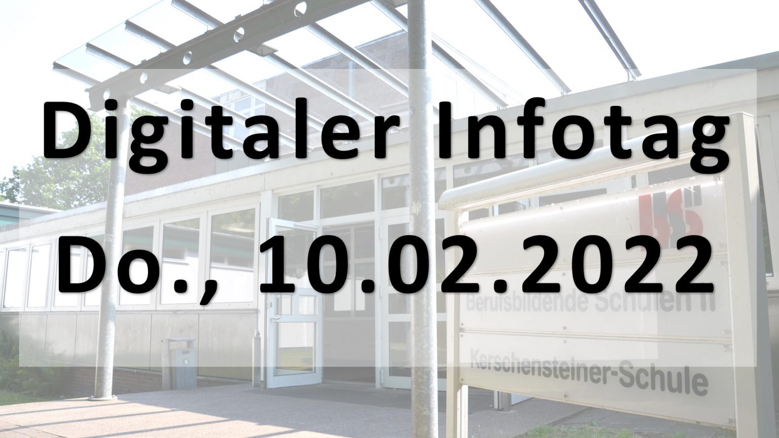 Digitaler Infotag am Do., 10.02.2022 | BBSII